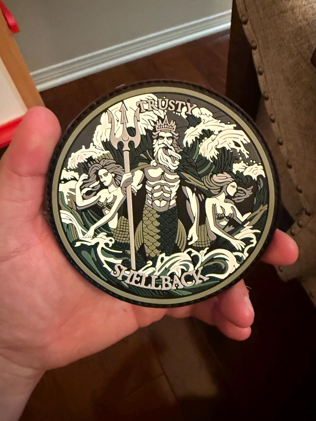 Shellback Morale PVC Patch - Etsy