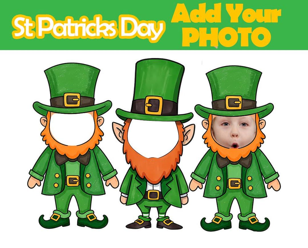 St Patrick's Day Leprechaun PNG, Add Your Own Photo Picture | PNG ...
