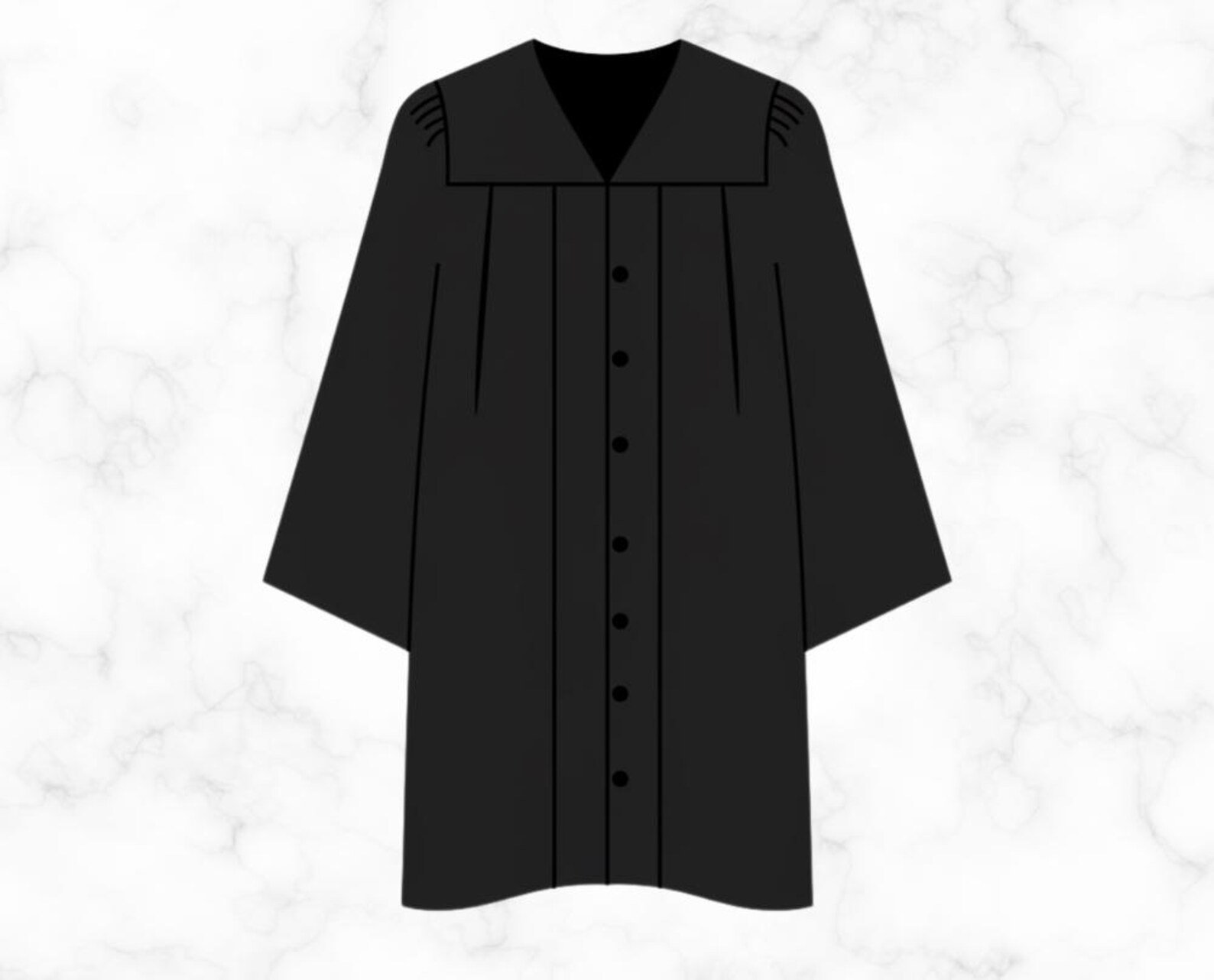 Graduation Cap and Gown SVG: Ceremony Clipart (digital Download) - Etsy