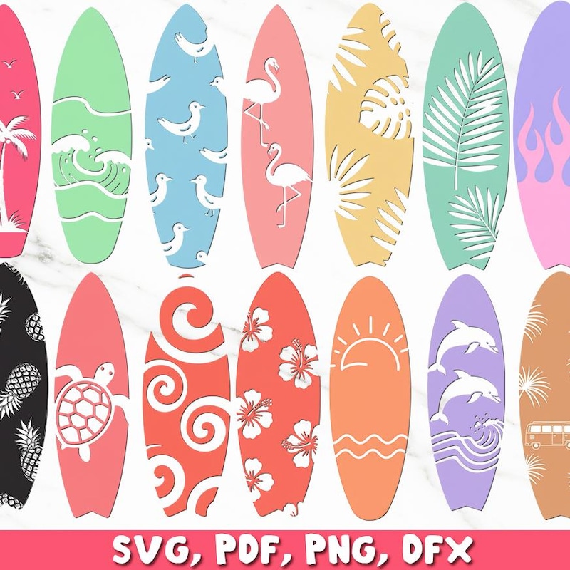 Surf Clipart - Etsy
