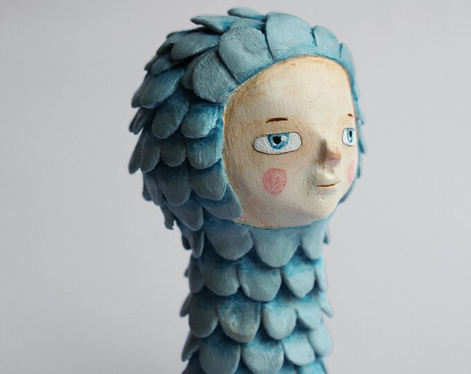 The Fish Child Finger Puppet - Etsy