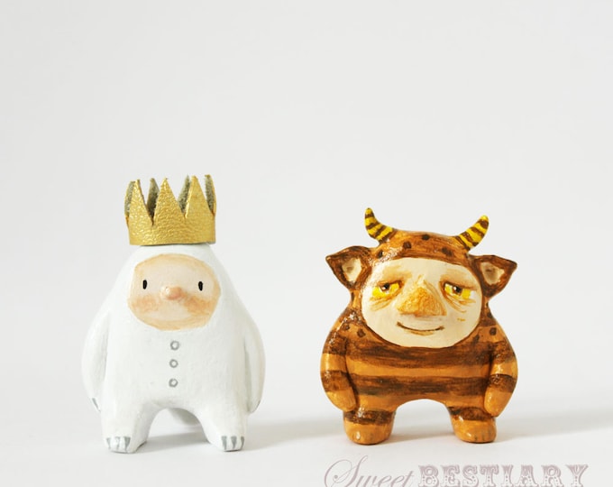 Max Where the Wild Things Are Miniature - Made to Order Small Sculpture ...