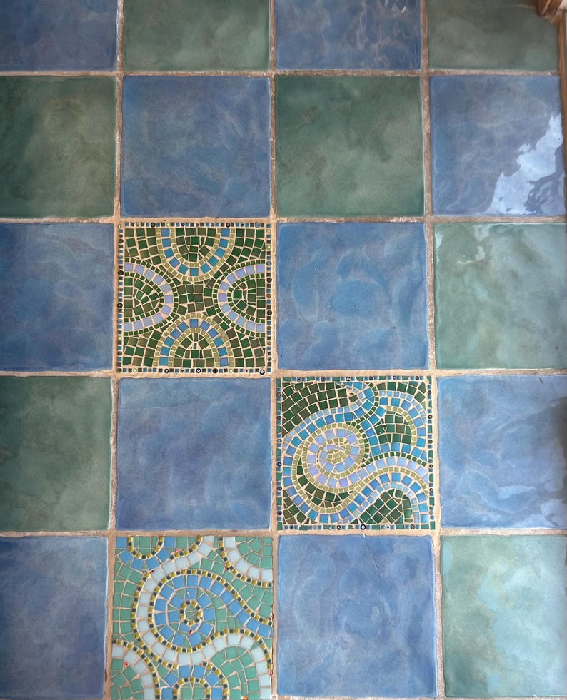 Hand Made Floor Tile - Etsy
