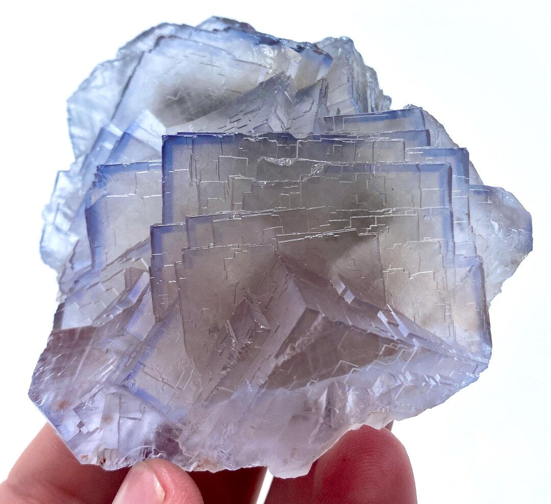 212 Gram Natural Unique Phantom Line Fluorite Specimen From Pakistan - Etsy