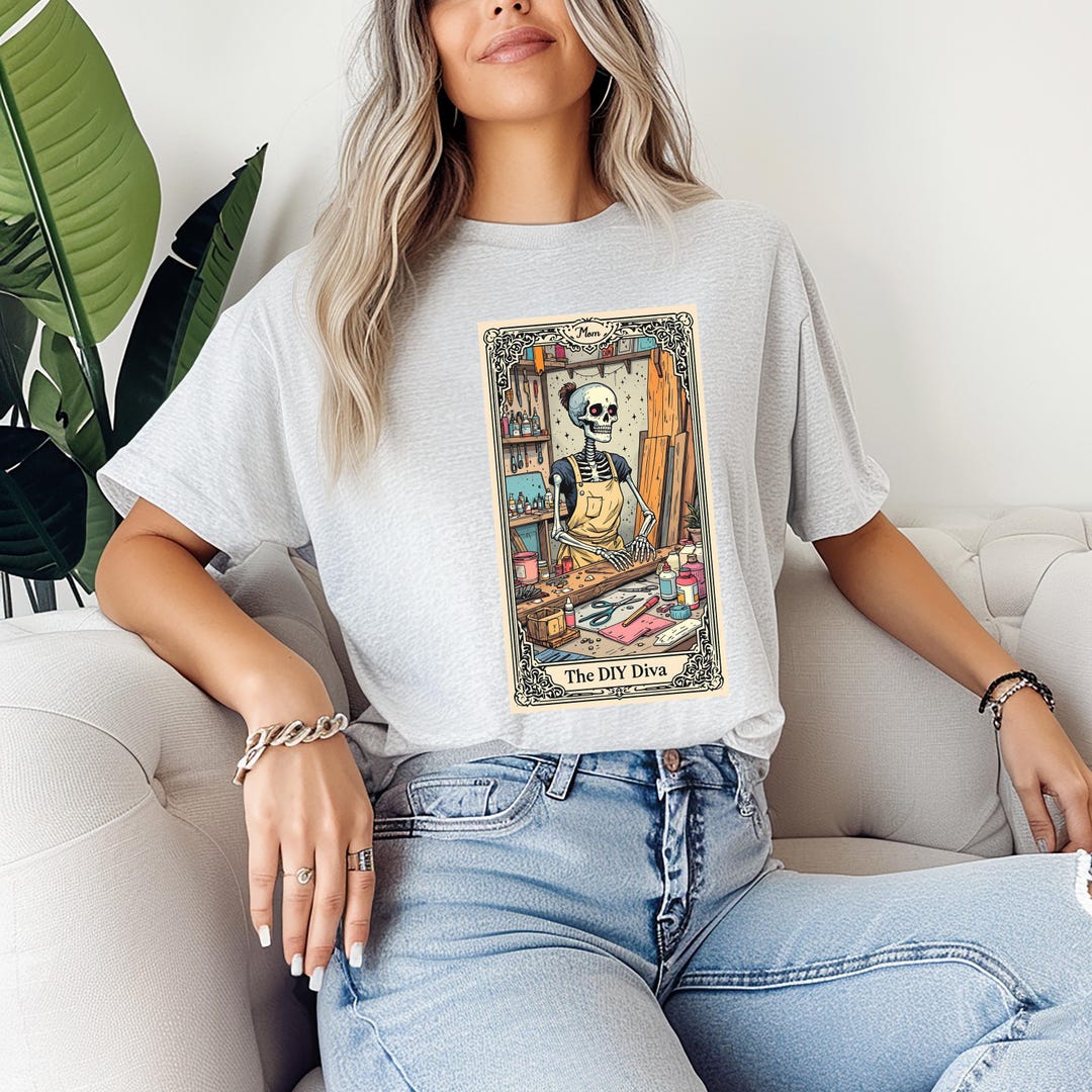 The DIY Diva Skeleton Mom Shirt, Funny Mothers Day Gift - Crafting ...