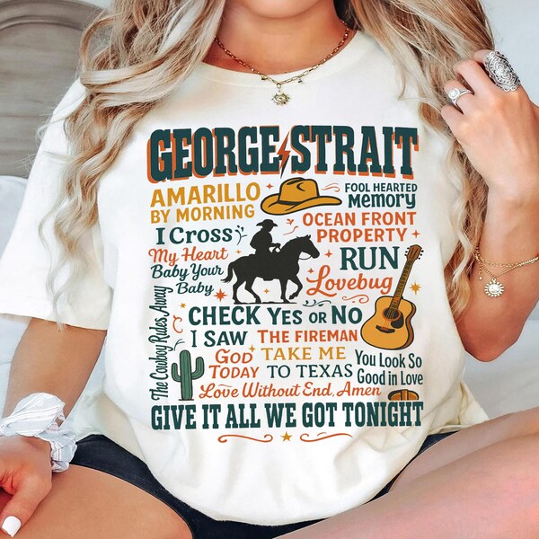 George Strait - Etsy