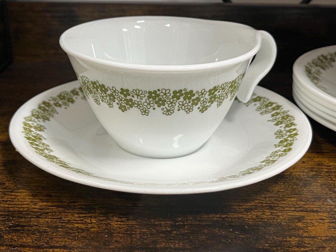 Vintage Corelle Tea Set, "crazy Daisy Spring Blossom", 12-piece - Etsy