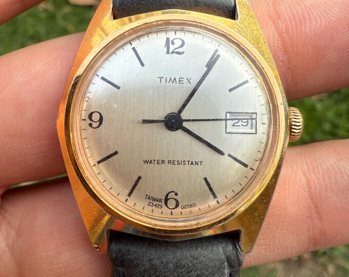 Rare Vintage 1970s Timex Marlin Manual-wind Men’s Watch – Collectible ...