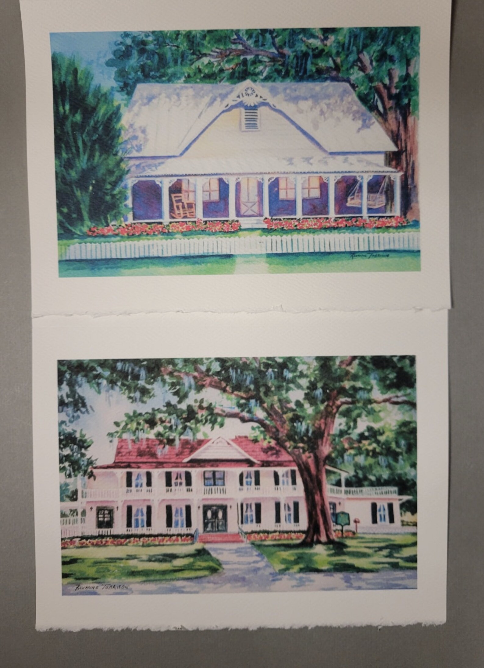 Brandon Florida Historic Landmarks Watercolor Art Cards, Stowers ...