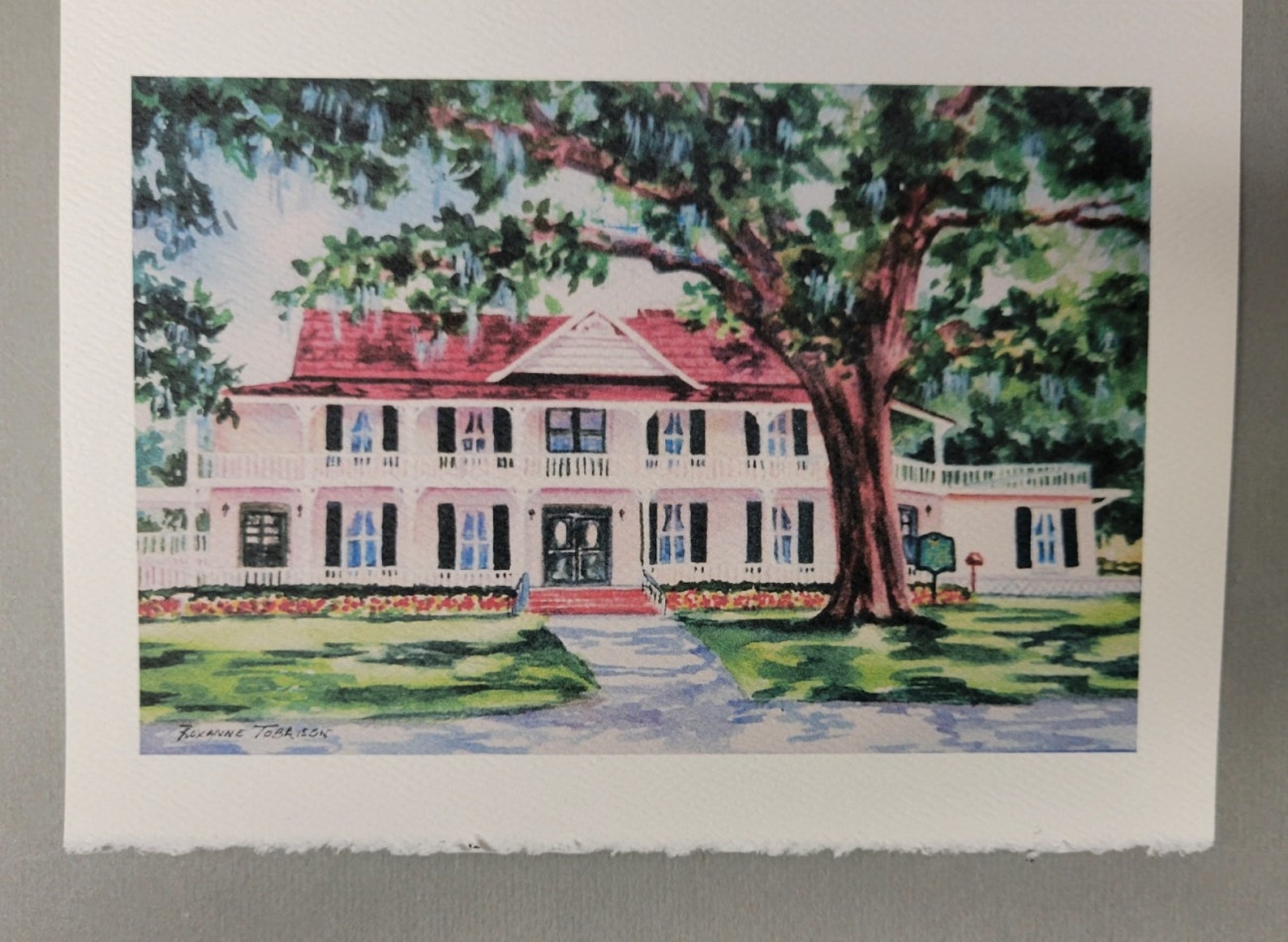 Brandon Florida Historic Landmarks Watercolor Art Cards, Stowers ...