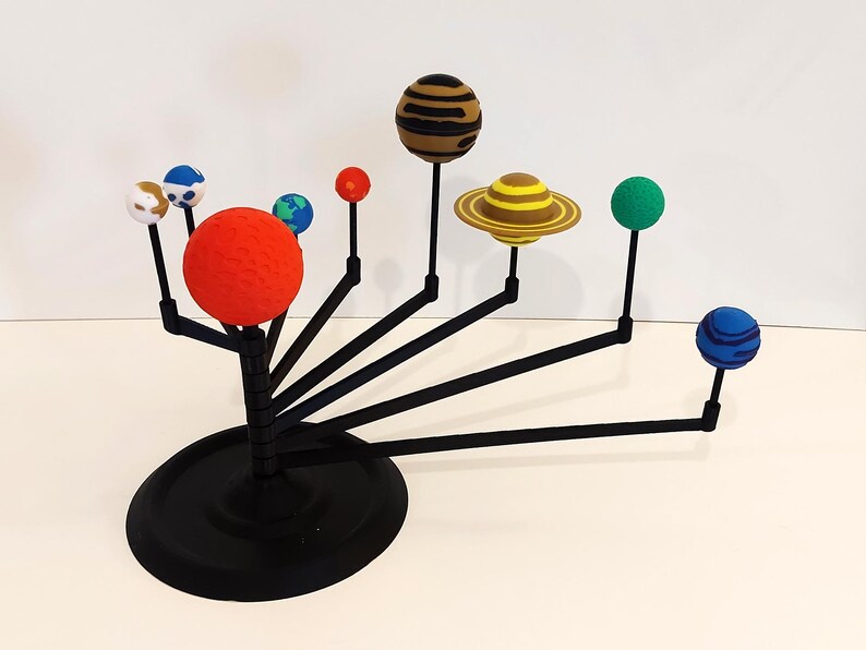 Solar System Model - 3D Printed - Etsy