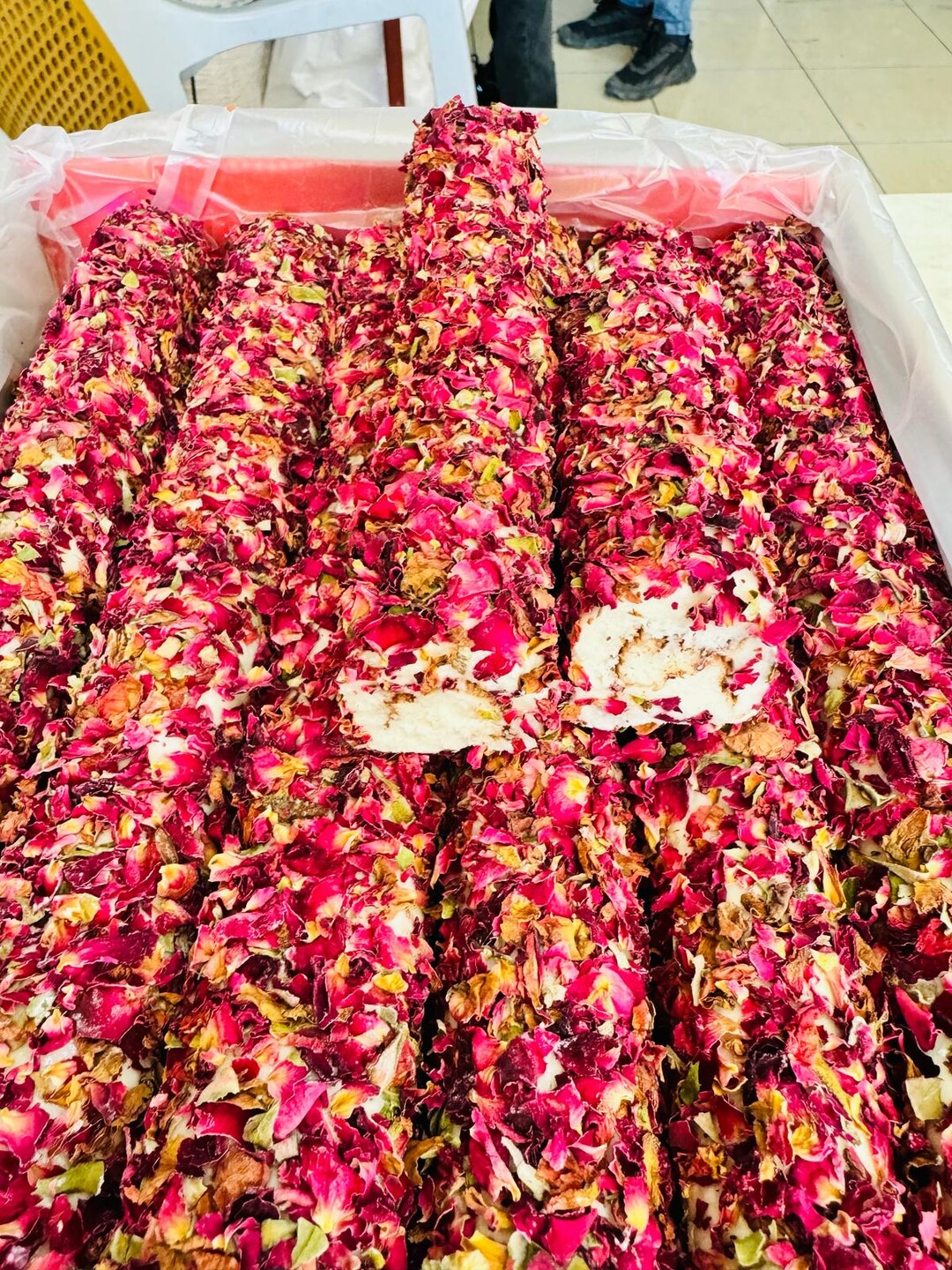 Lokum Rose Turkish, Snacks, Turkish Delight, Gift for Holiday, Gift ...