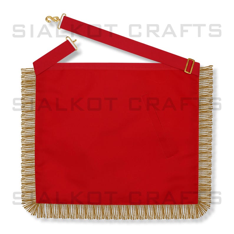 Masonic Regalia Royal Arch High Priest Full Dressed Apron Set Apron ...