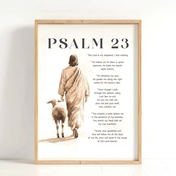 Psalm 23 - Etsy