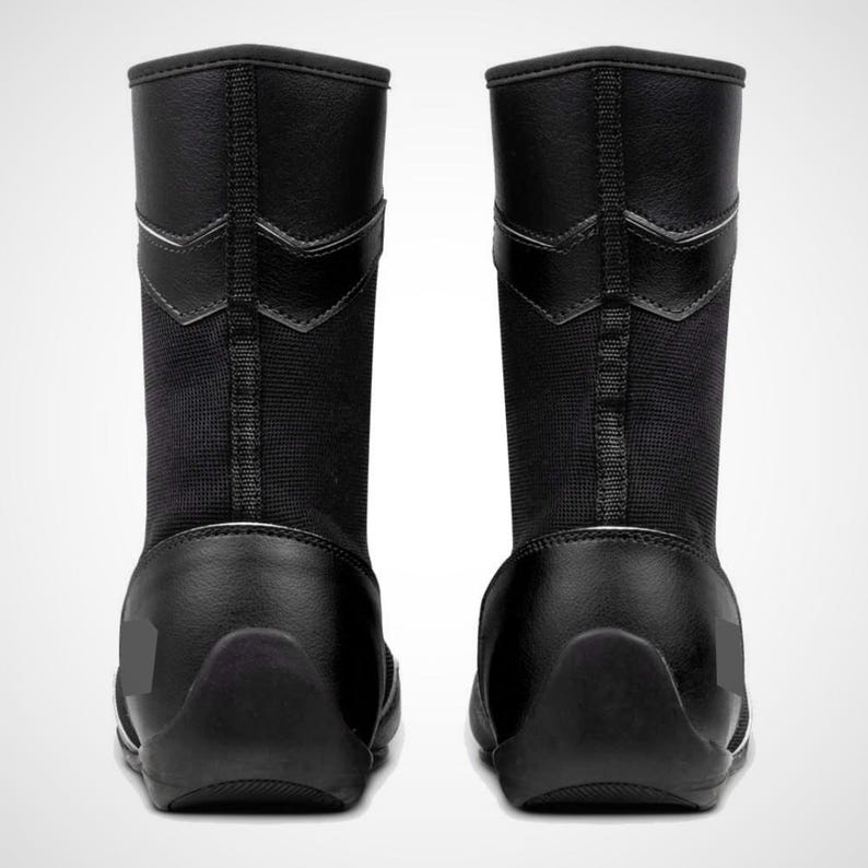 Handmade Pro Wrestling Long Boots, Custom Leather Lace-up Men’s ...