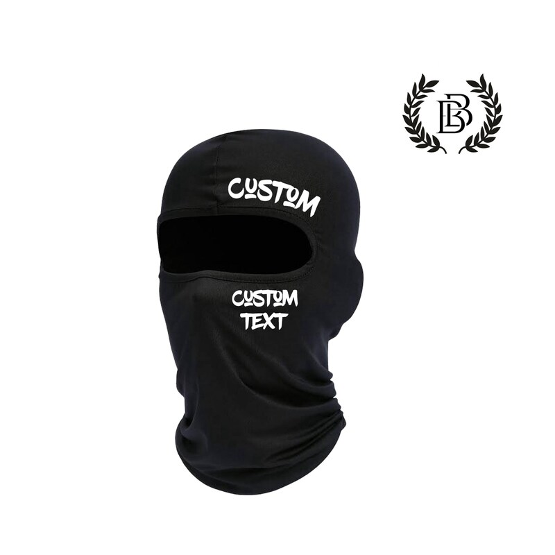 Custom Balaclava - Etsy