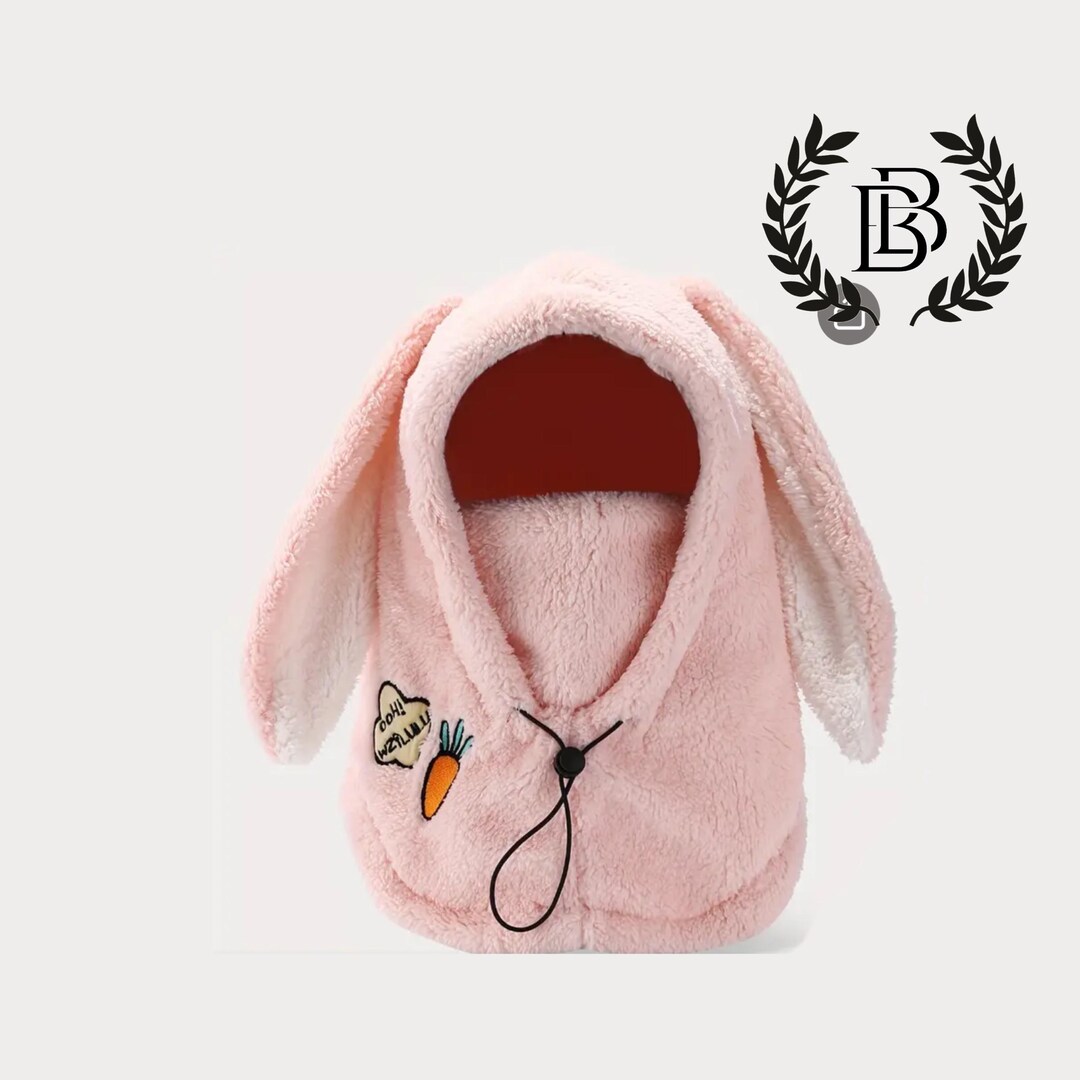 Furry Rabbit Balaclava, Full Face Balaclava, Flee Hood Ski Mask, Wind ...