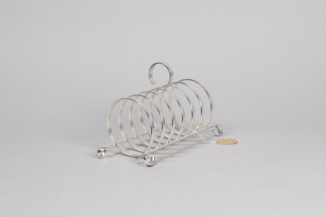 50s Silver WMF Spiral Toast Rack | Vintage Modernist Breakfast ...