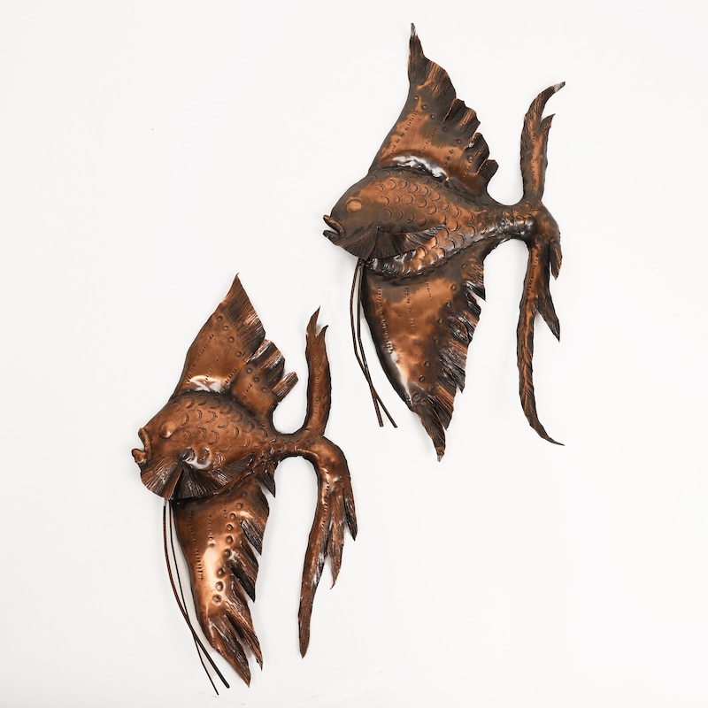 Wood Angel Fish - Etsy