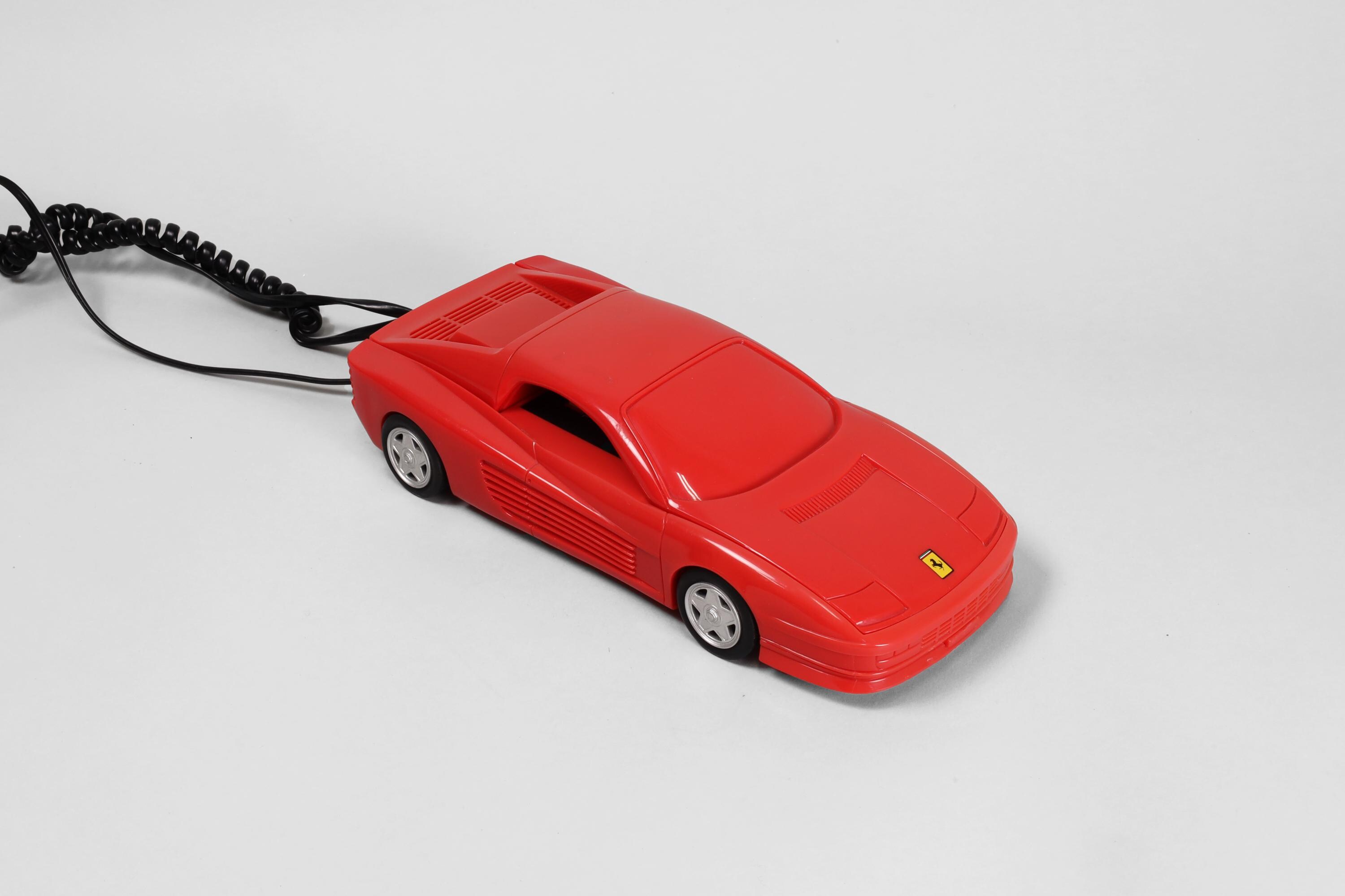 Vintage 1980s Ferrari Testarossa Car Phone: Italian Sports Car Decor - Etsy