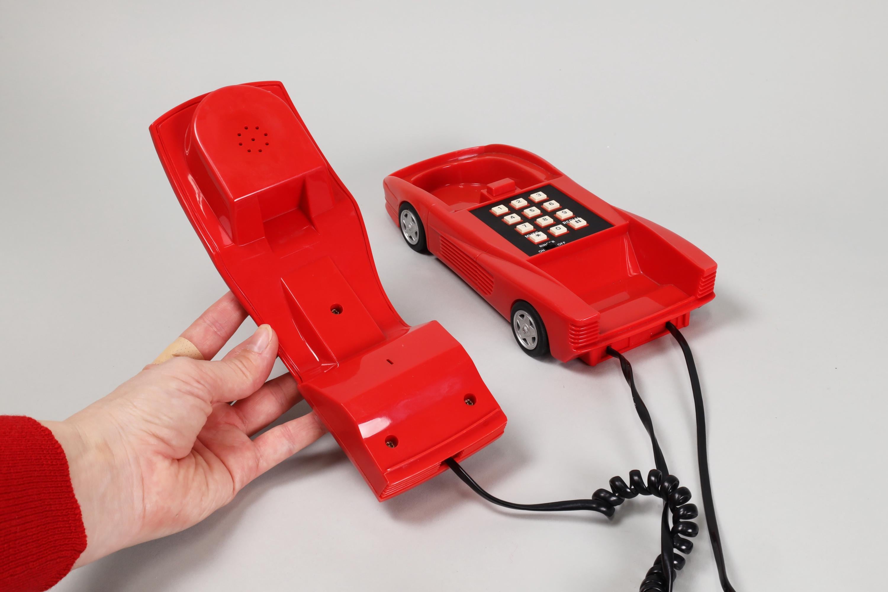 Vintage 1980s Ferrari Testarossa Car Phone: Italian Sports Car Decor - Etsy