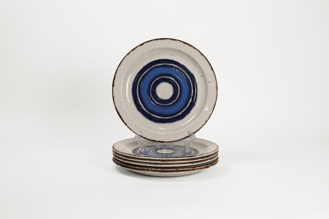 Stonehenge Midwinter Moon Set of Six Plates 1970s Wedgwood Made in ...