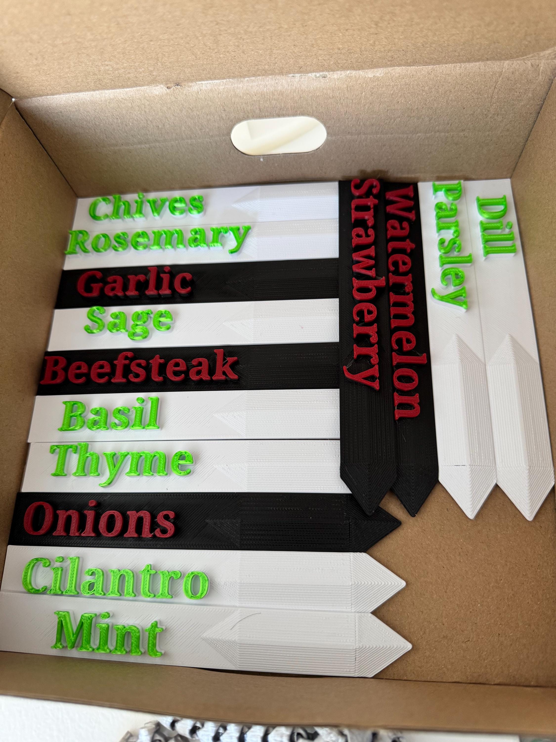 3D Printed Garden Stake - Etsy