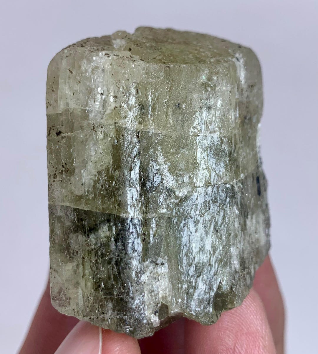 58g Natural Scapolite Crystal – Strong Red Fluorescence Under SW/LW/MW ...