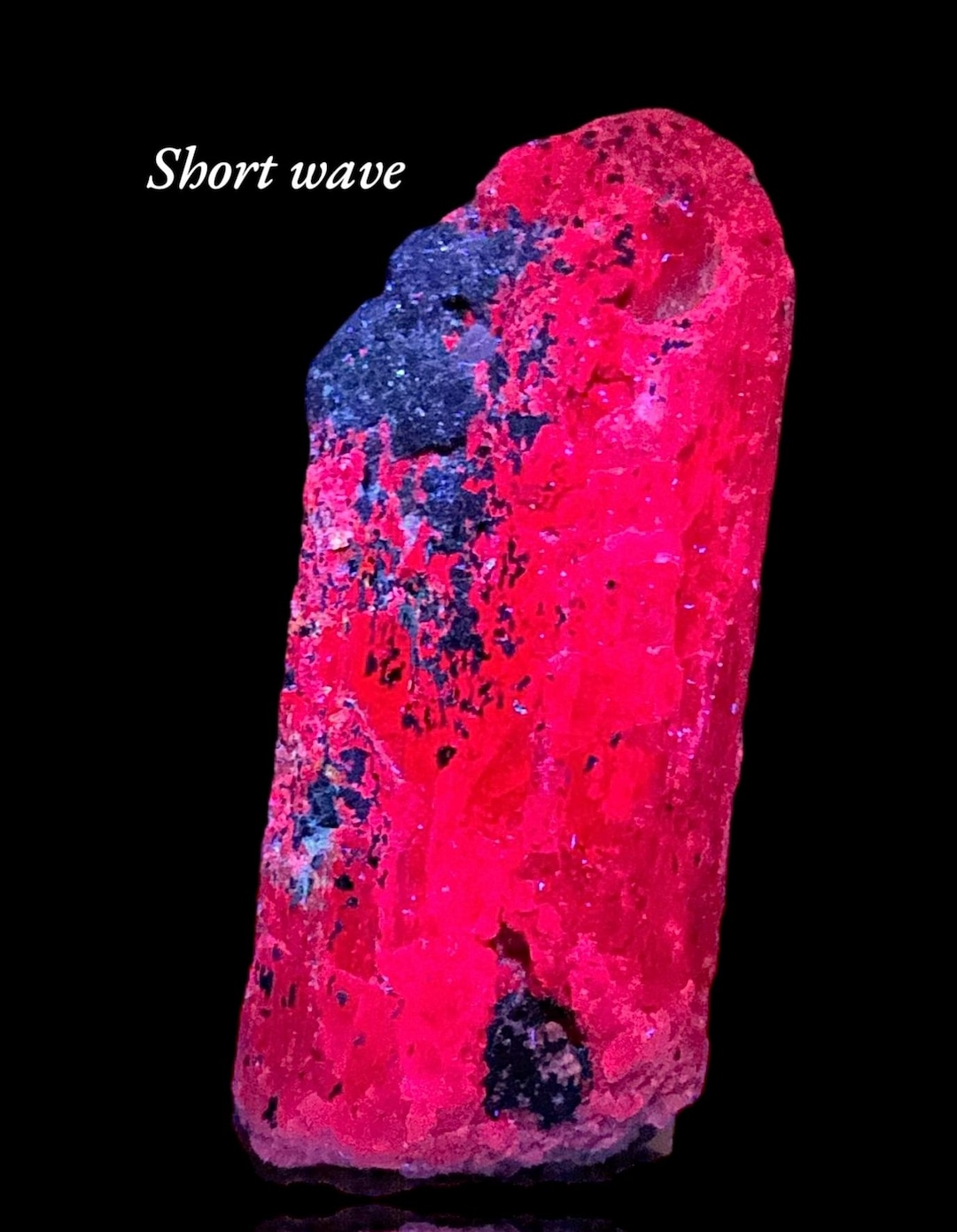 Red Fluorescent Scapolite Mineral Specimen: Rare Afghanistan Crystal ...
