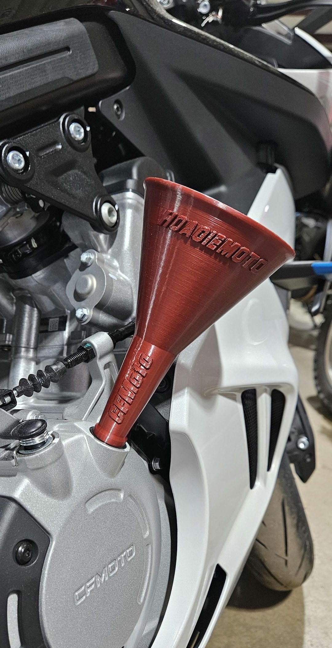 Cfmoto Threaded Funnel for 450 & 675 SS, NK, CL-C, and Ibex Models - Etsy