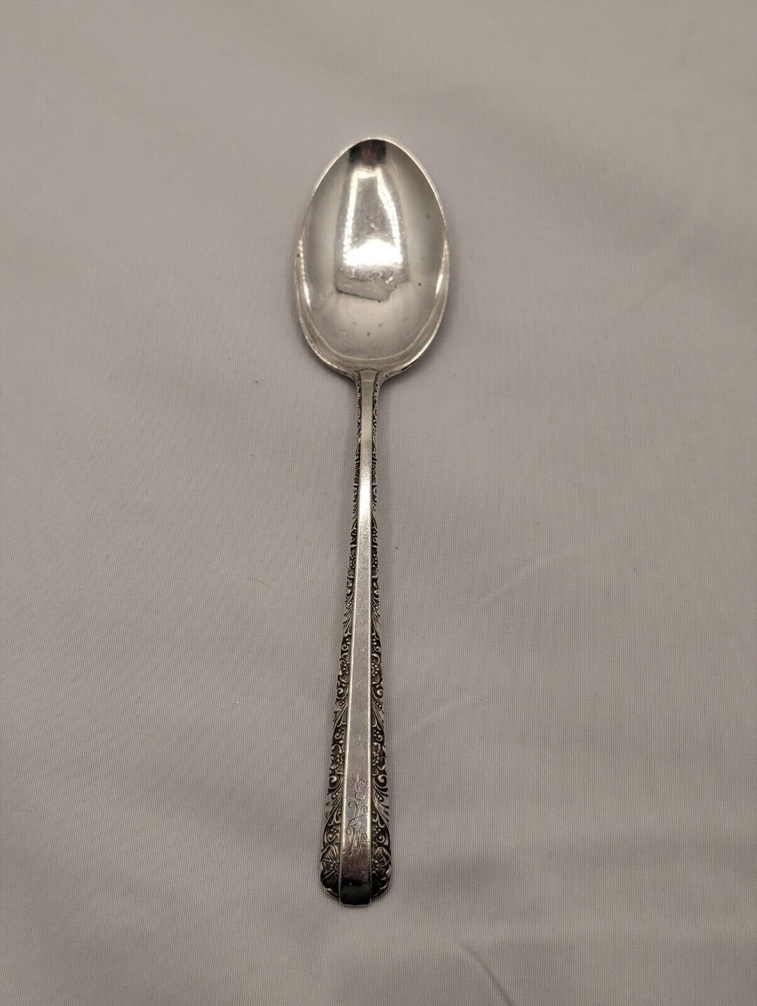 Vintage Towle Candlelight 1934 Sterling Silver Teaspoon 6" Monogrammed ...