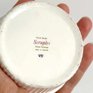 Vintage Floral Round China Box // Jewellery, Trinket Box in White ...