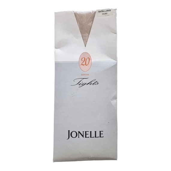 90’s NEW Vintage Jonelle Ivory Sheer Tights 20 DEN | … - Gem