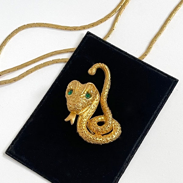 Snake Brooch - Etsy