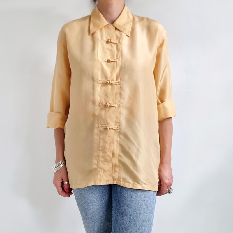 Pastel Blouse Large Vintage - Etsy UK