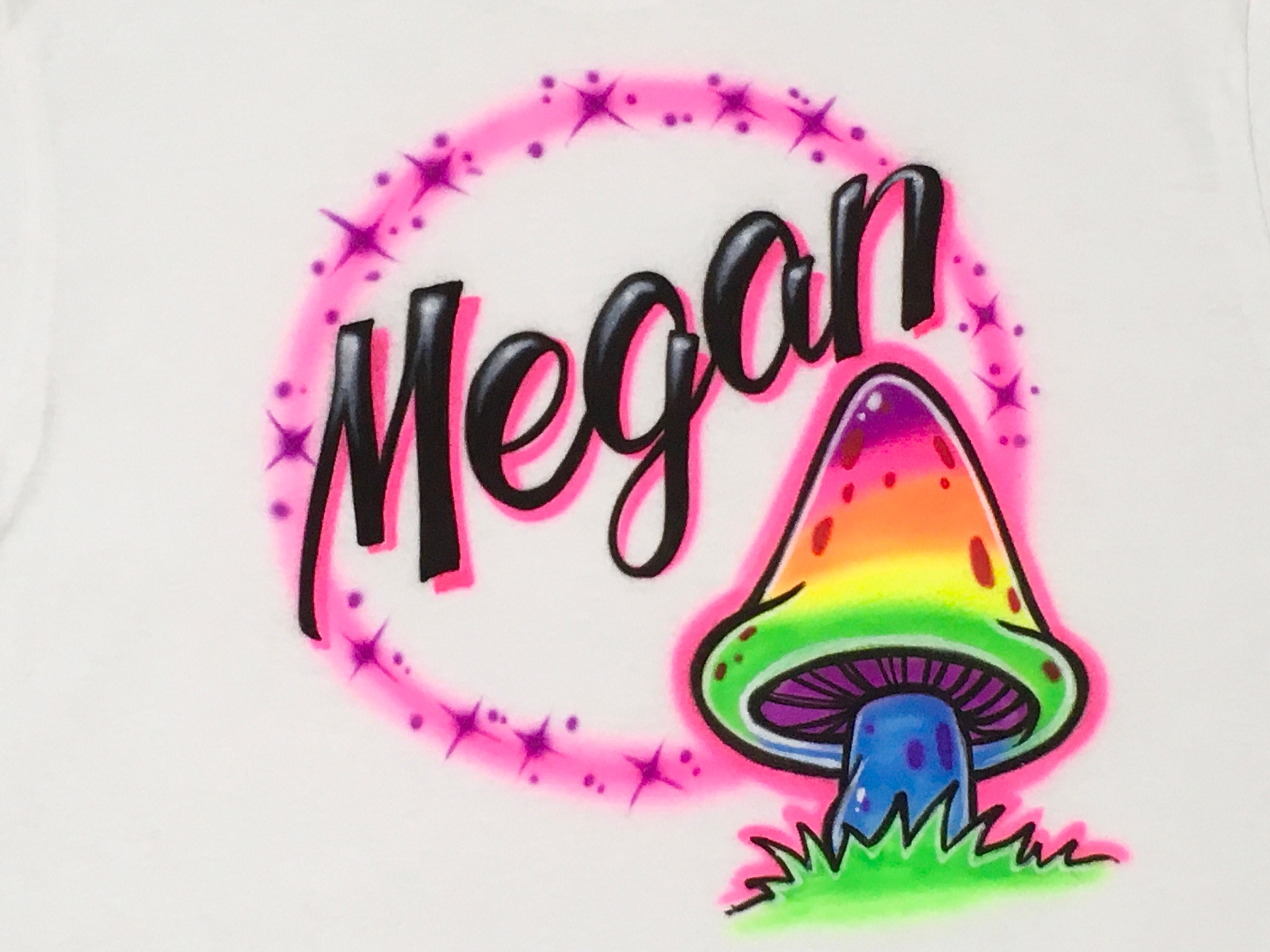 Megan Bubble Letters