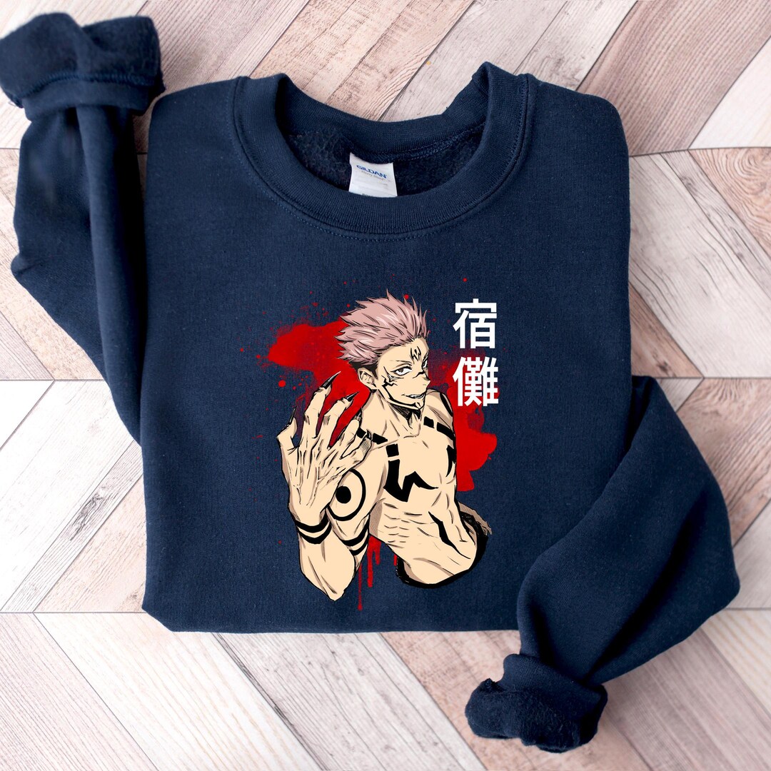 Sukuna Shirt, Jujutsu Kaisen Shirt, Anime Graphic Tees, Gift for Him ...
