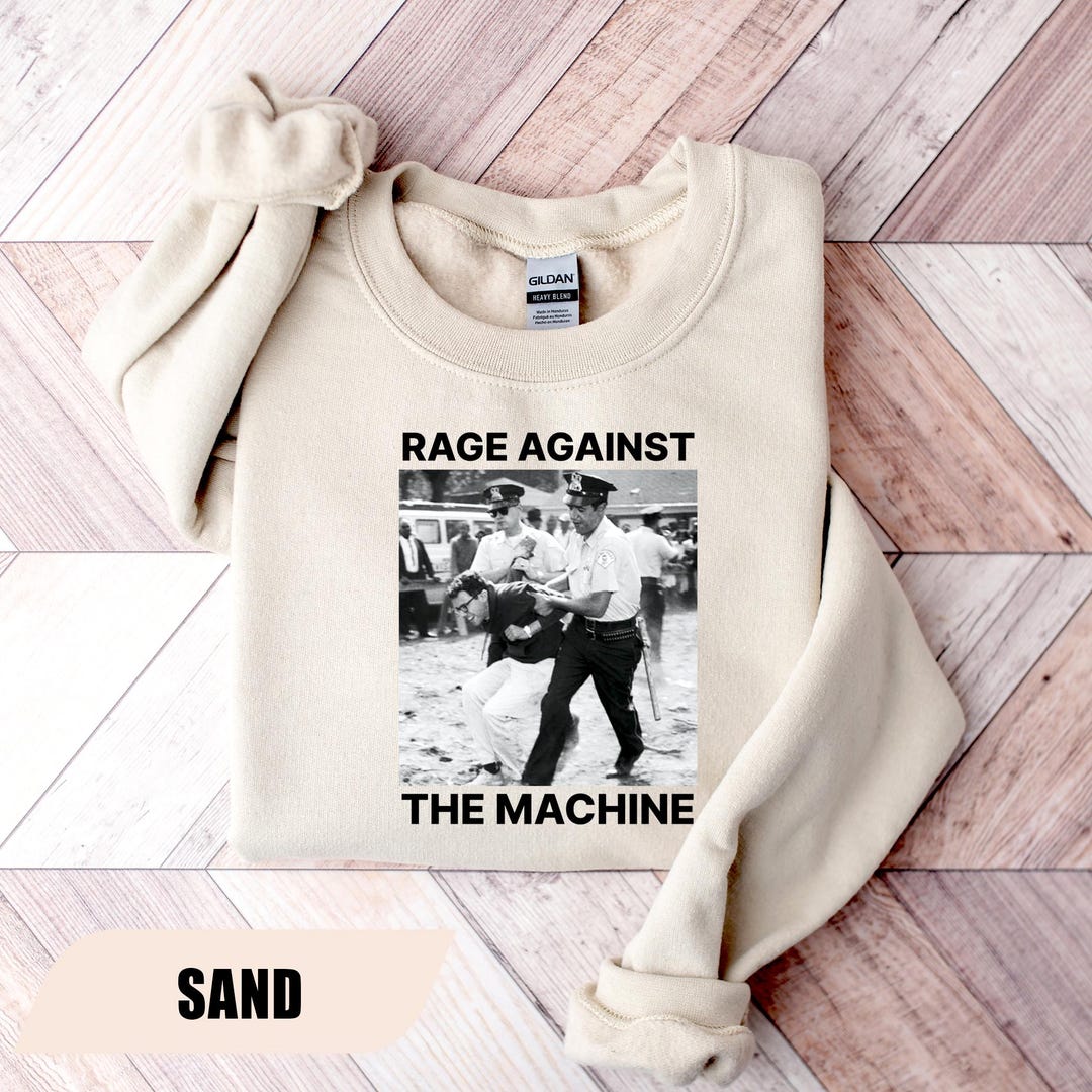 Bernie Sanders Rage Against the Machine Sweatshirt, Anti Trump Hoodie ...