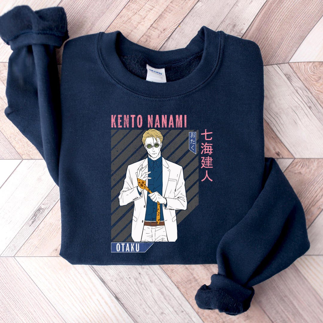 Nanami Shirt, Nanami Kento Shirt, Jujutsu Kaisen Shirt, Anime Graphic ...