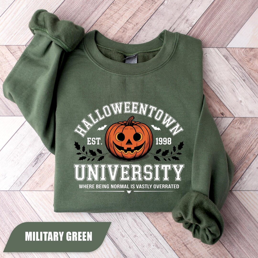 Halloweentown Est 1998 Sweatshirt, Retro Halloweentown University ...
