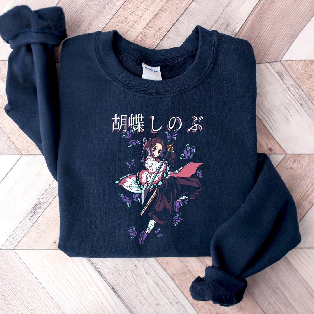 Shinobu Shirt, Anime T-shirt, Poison Hashira Shirt, Shinobu Kocho Shirt ...