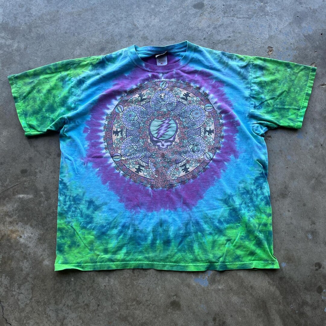 90’s Liquid Blue Grateful Dead Front and Back Graphic - Etsy