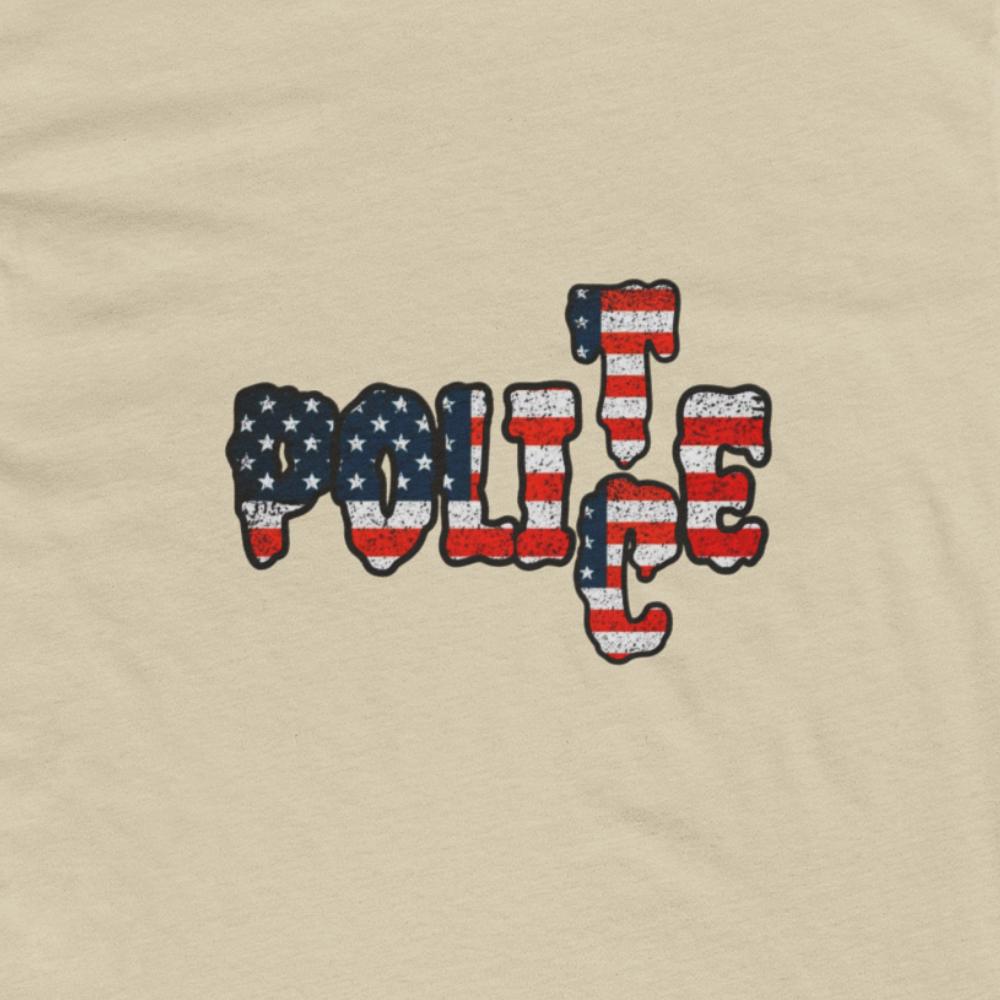 Police Shirt, Law Enforcement Tee, Cop Apparel, Thin Blue Line Top ...