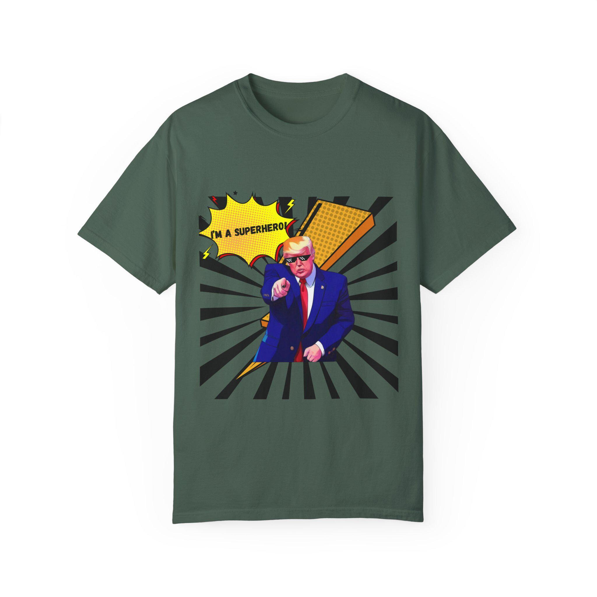 Superhero Statement T-shirt, Funny Graphic Tee, Pop Culture Humor ...