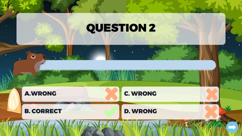 Powerpoint Games – Whack-a-mole Quiz Game (animal Theme) – PPT Game for ...