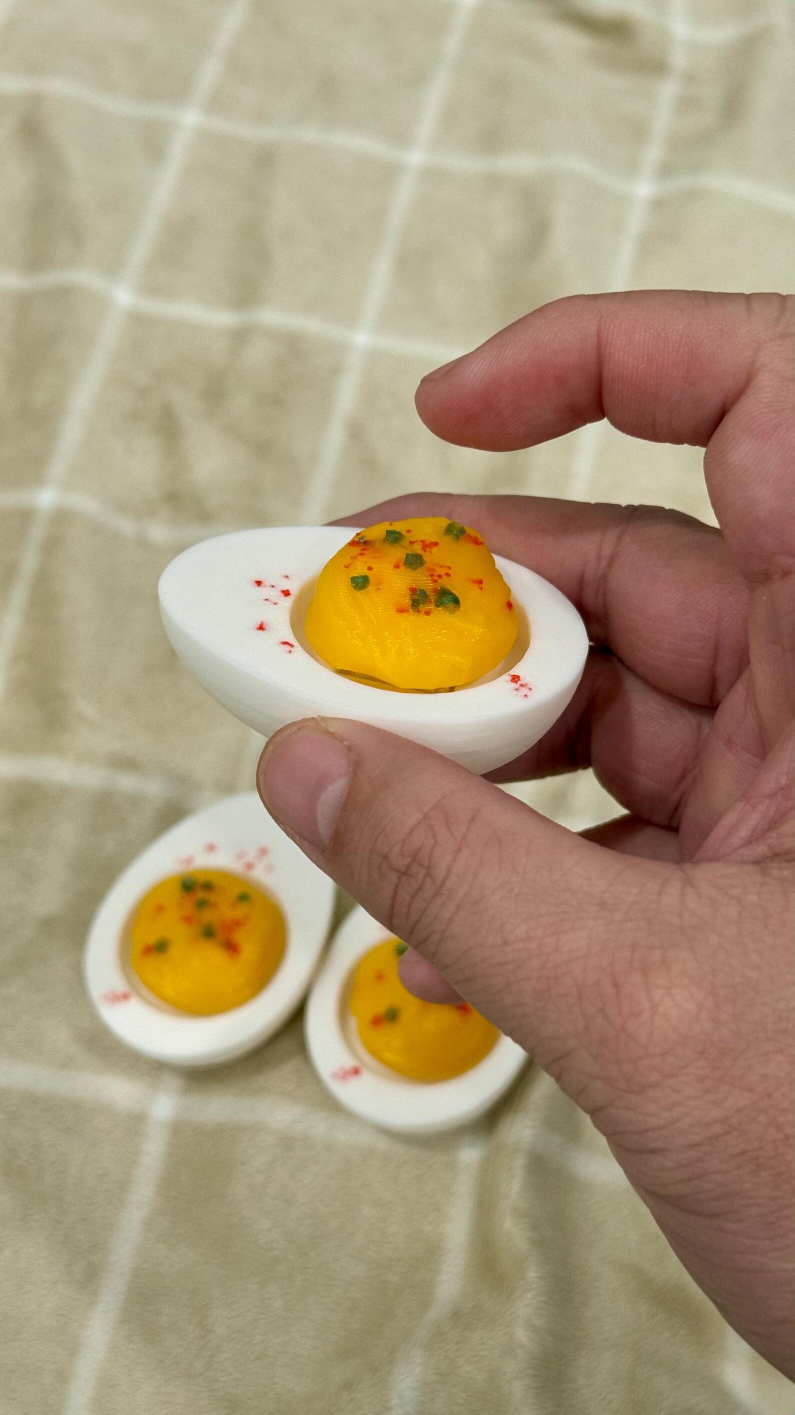 Deviled Egg Fidget Clicker | Stress Relief Toy for Kids and Adults ...