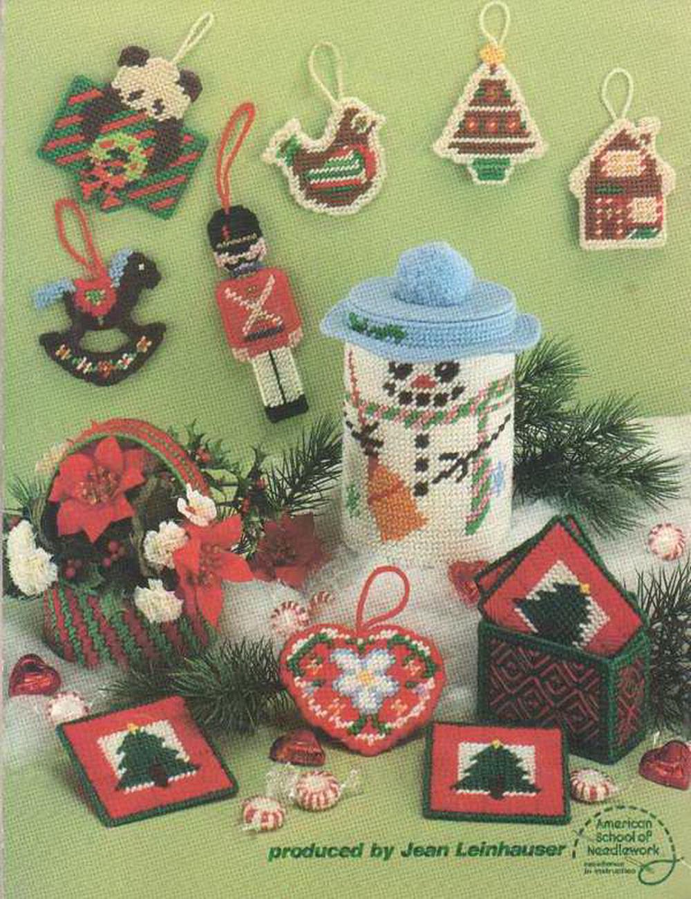 Christmas Plastic Canvas Patterns – Holiday Décor, Ornaments, Placemats ...