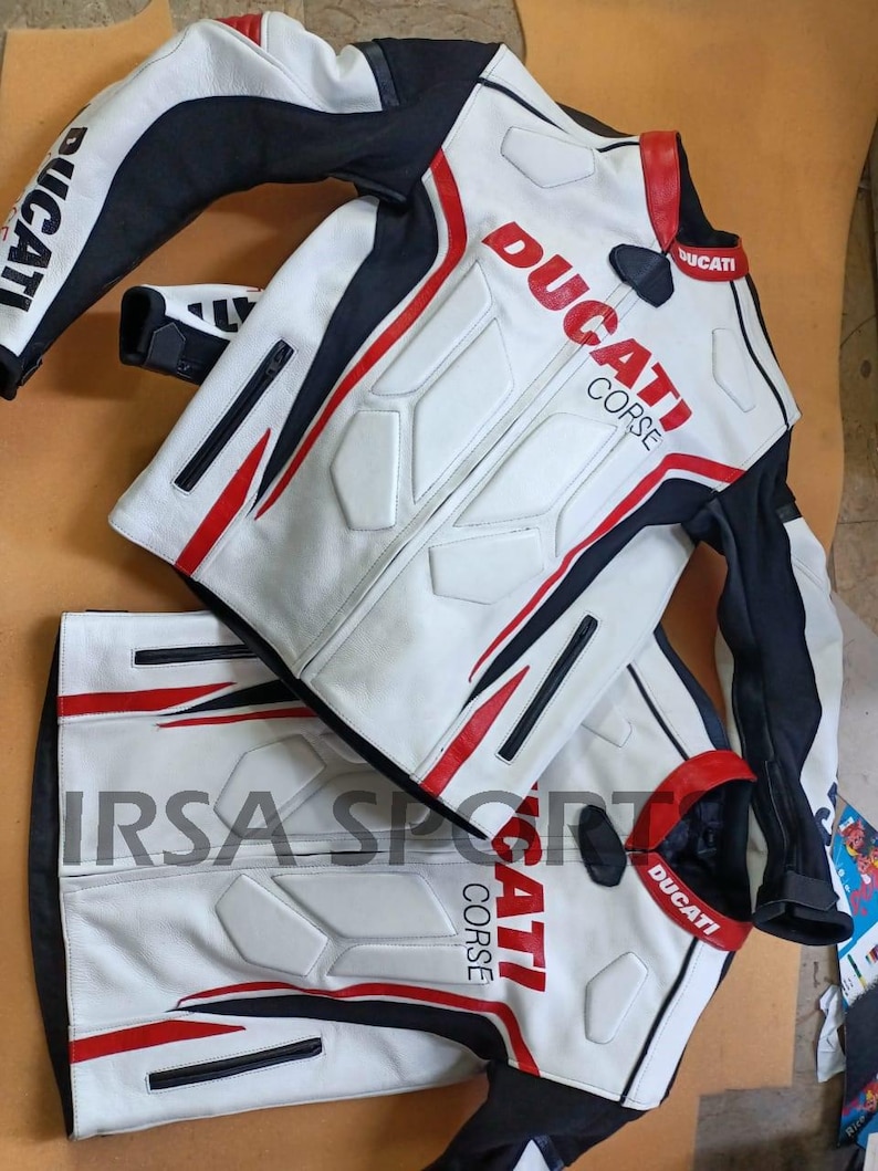 Ducati Motorcycle Jacket – Premium Leather Biker Racing Jacket Men’s ...