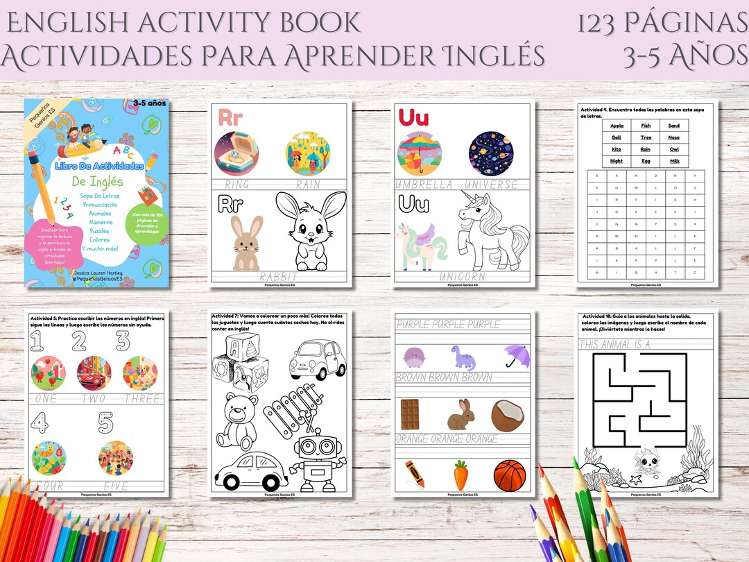Activities to Learn English for Kids English Vocabulary for Beginners ...