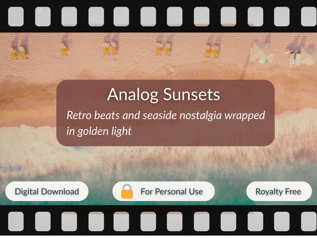 Retro Summer Lo-fi Music Bundle – Chillhop, Cassette Aesthetic, Beach ...